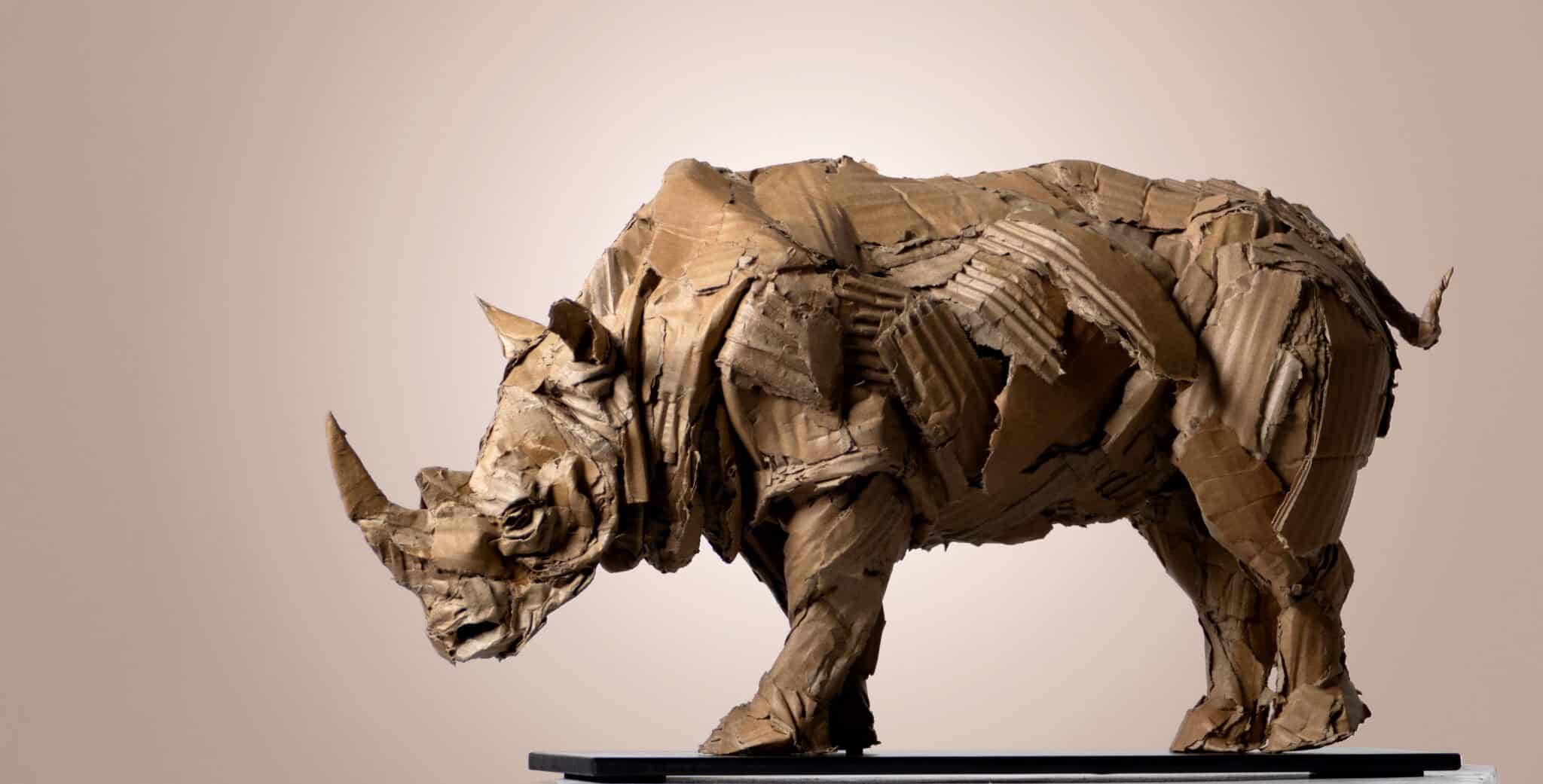 Olivier Bertrand: The Artist Behind Cardboard Sculptures - IRK Magazine