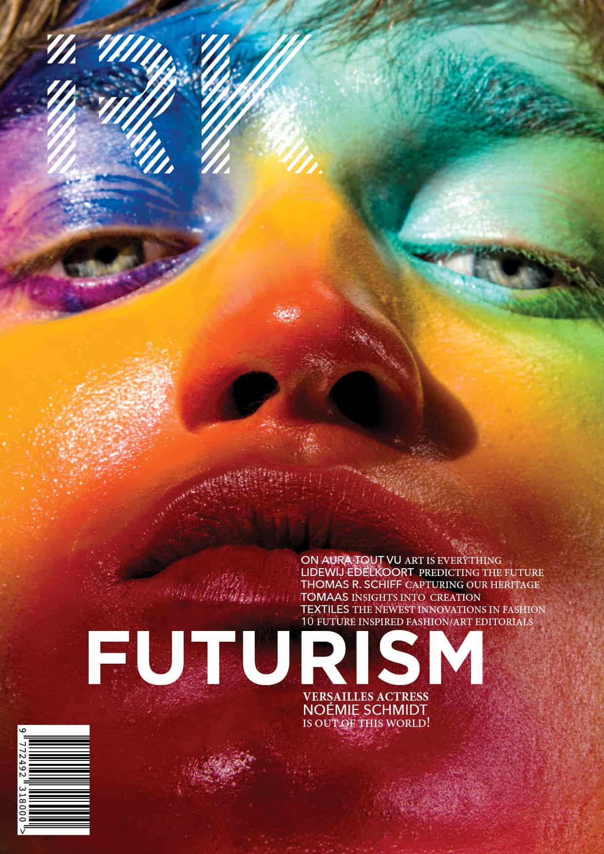 FUTURISM -"Cut & Paste" cover - IRK Magazine